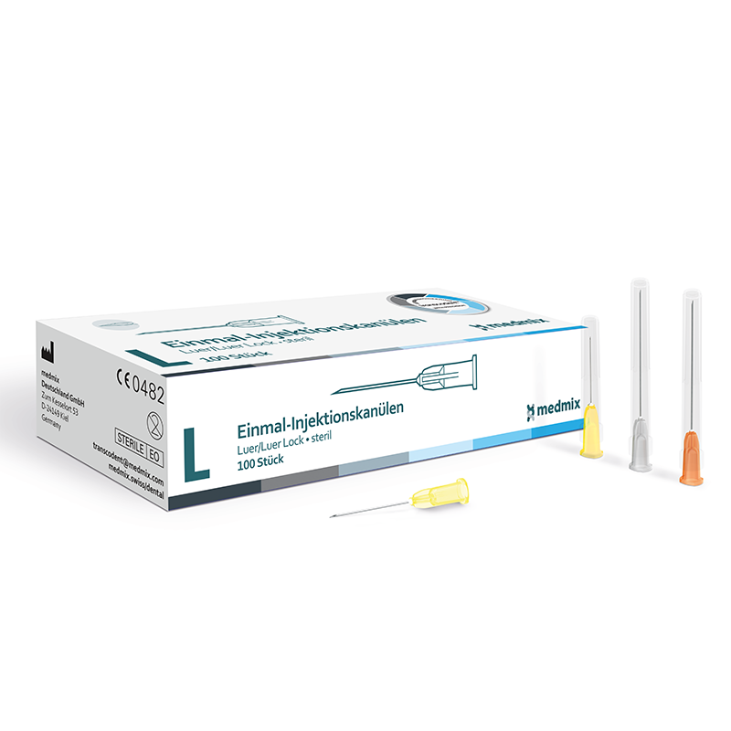 Transcodent injektionskanyle 27G 0,4x23 mm