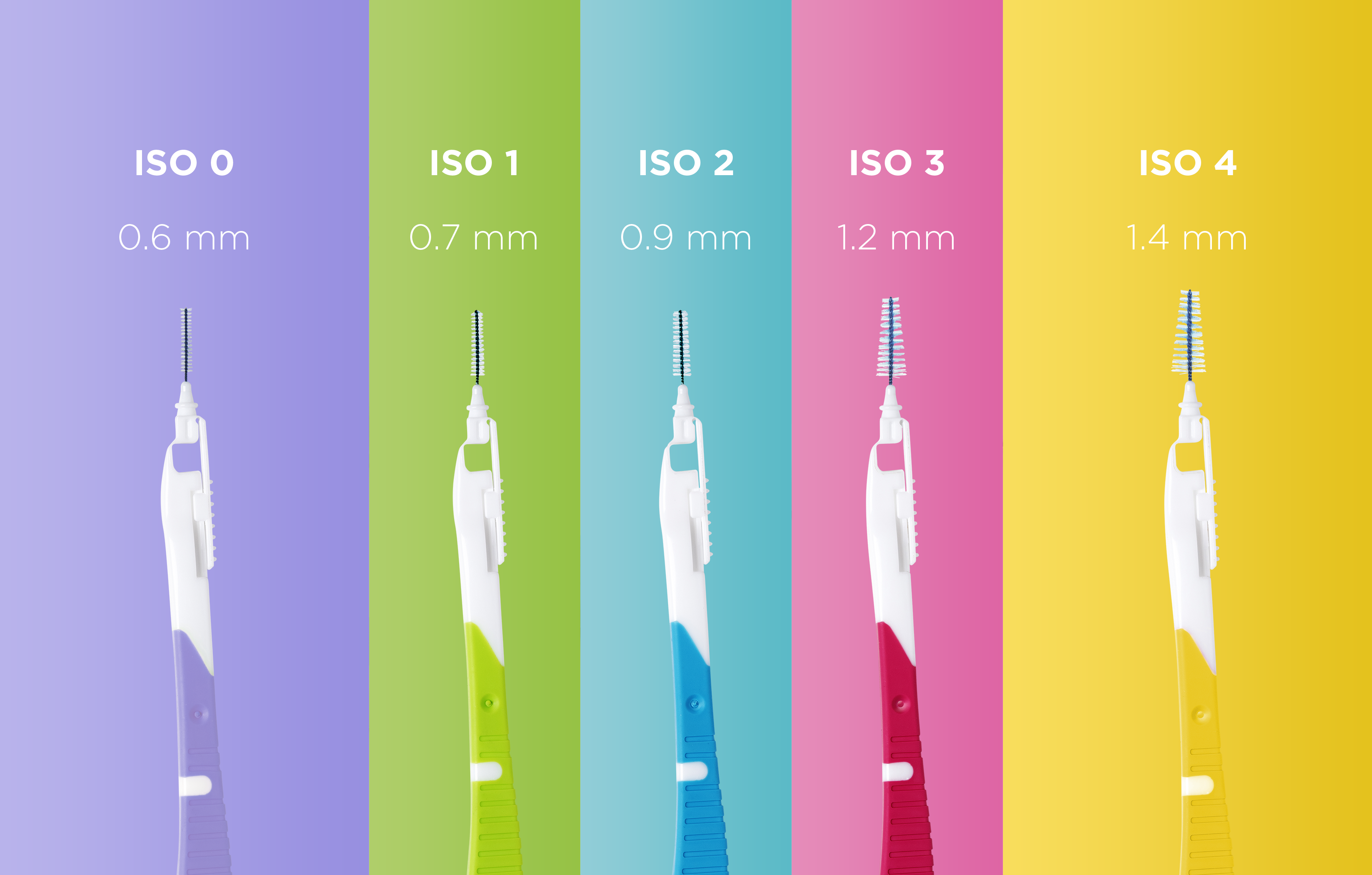 GUM Bi-Direction 1.2mm Rosa, 12 stk/6 brett