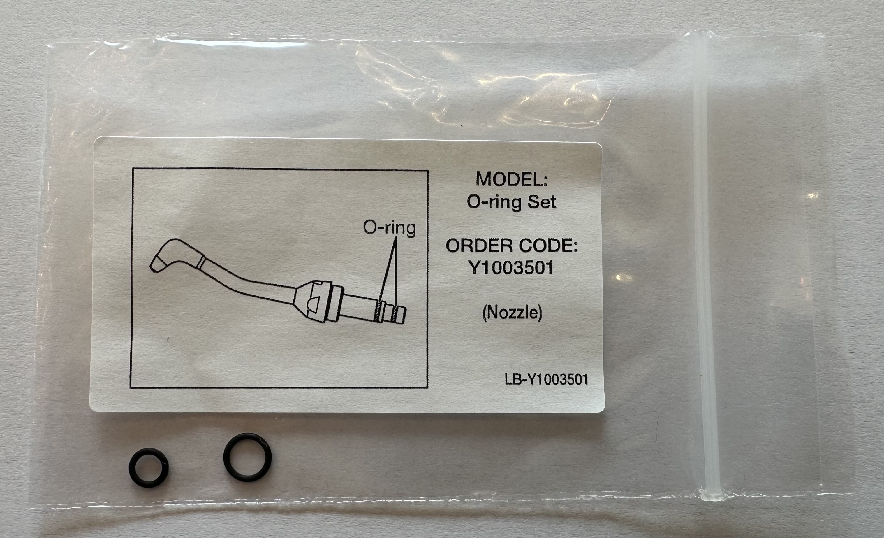 Varios Combi Pro O-ring Set, til Prophy vinkelstykke, 2 stk