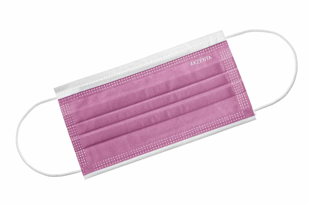 Top Mask Ultrasafe munnbind Fuchsia, 50 stk