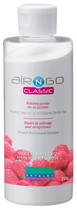 Air-n-Go Classic profylaksepulver, Bringebær, 4 x 250 g