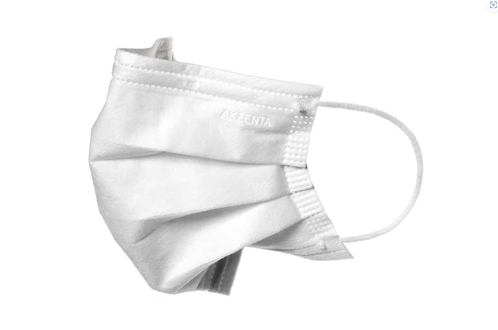 Top Mask Ultrasafe Perfectfit munnbind hvit, 50 stk