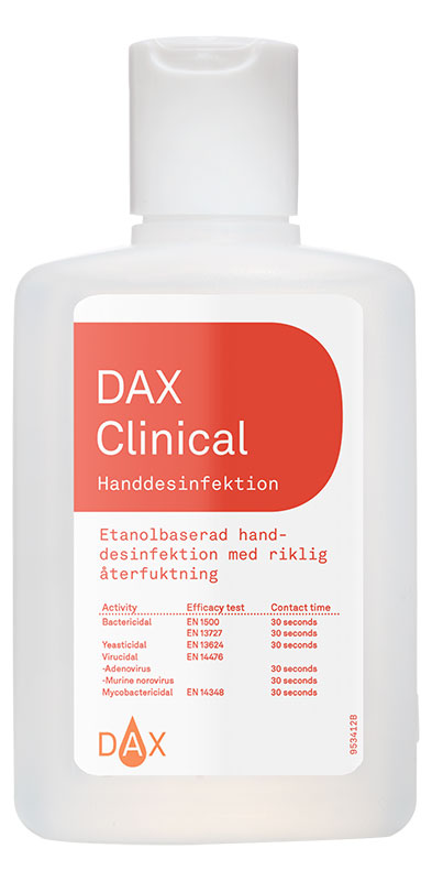 Dax Clinical hånddesinfeksjon, 150ml
